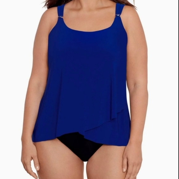 Miraclesuit | Swim | Miraclesuit Razzle Dazzle Tankini Size 2 Nwot ...